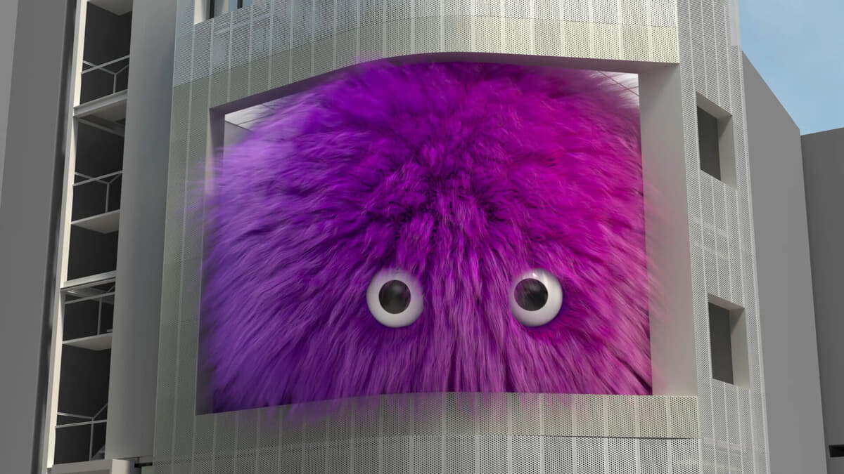 渋谷センター街新設の『Pandora Vision』にオムニバス・ジャパン制作、オリジナル3D放映コンテンツ「モンスターアイ」が新登場！｜ニューズウィーク日本版 オフィシャルサイト